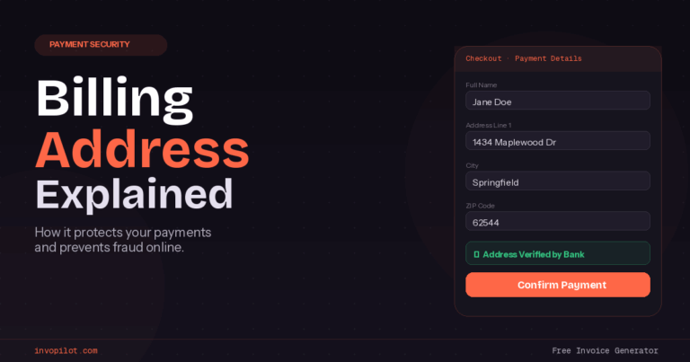 What Is a Billing Address? Meaning, Examples & Why It Matters